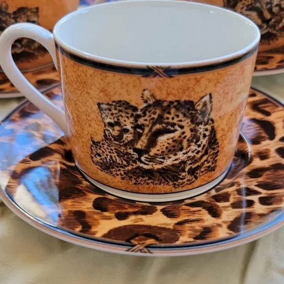 wild kingdom | Kitchen | Leopard Tea Set | Poshmark